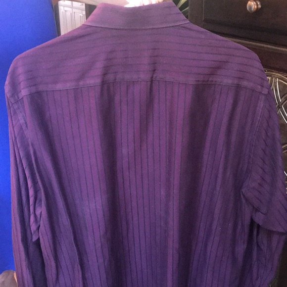 Shirts | Hugo Boss Mens Wine Color Dress Shirt | Poshmark
